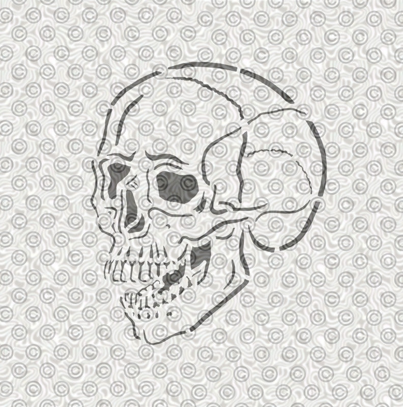 Skeleton Stencils – Hilt Airbrush Stencils
